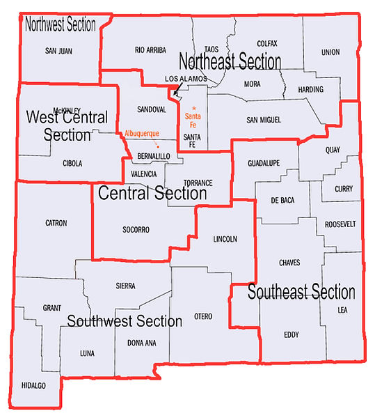 Section Map | nmwwa