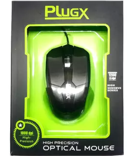 MOUSE ÓPTICO GAMER USB - PLUGX M-203 | Oxigênio Games