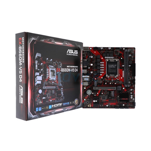 PLACA MÃE ASUS EX-B660M-V5 D4 / SOCKET LGA1700 / DDR4 / CHIPSET B660 ...