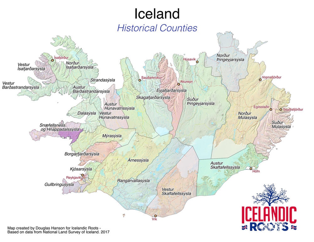 Understanding Icelandic Places - Part I
