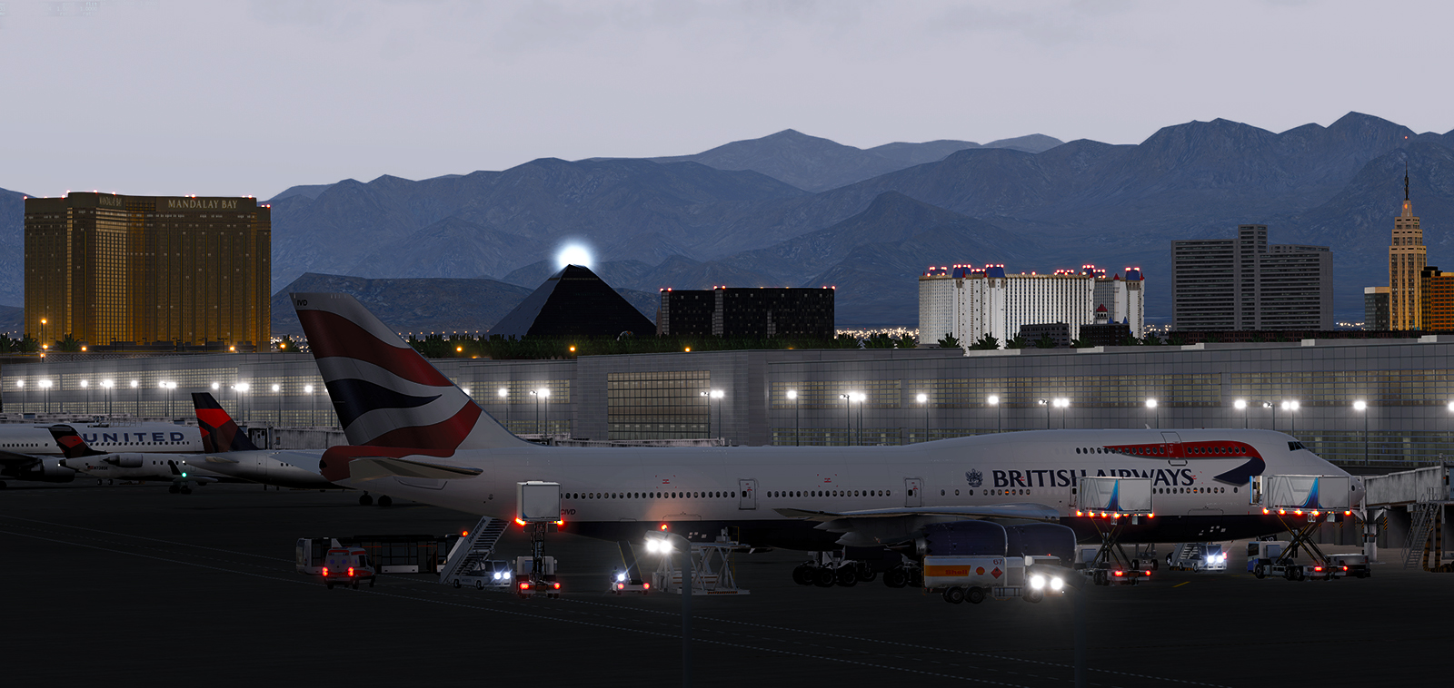 Vegas to London BA274 (long thread) - Community Screenshots - Orbx ...