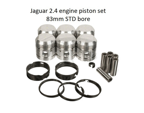 Jaguar 2.4 engine piston set STD 83.00mm MK2 240 | Retro Classic Spares