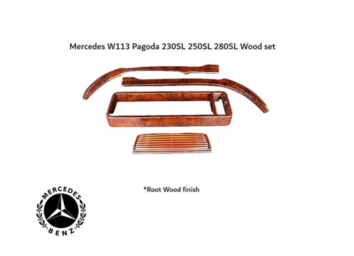Mercedes Pagoda W113 Dash interior wood set 230SL 250SL 280SL | Retro ...