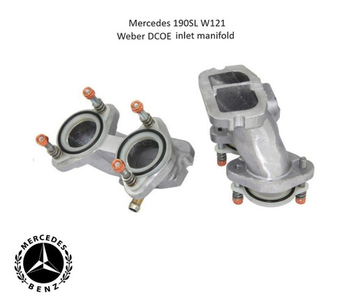 Mercedes 190SL W121 Inlet manifold set Solex-Weber carbs | Retro Classic Spares