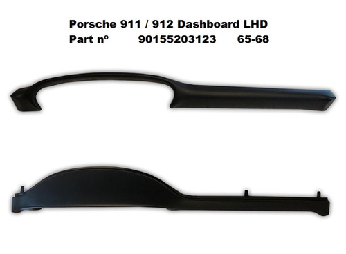 Porsche 911 912 Dashboard LHD 90155203123 years 65 - 68 | Retro Classic ...