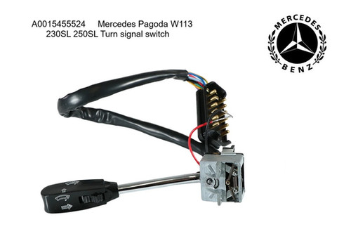 Mercedes Pagoda W113 Turn signal indicator switch 0015455524 | Retro ...