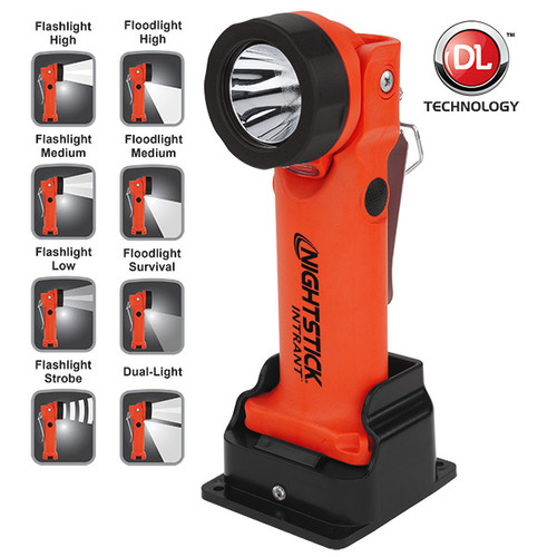 INTRANT® Intrinsically Safe Dual-Light™ Angle Light - Rechargeable ...