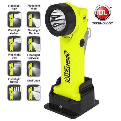 INTRANT® Intrinsically Safe Dual-Light™ Angle Light - Rechargeable ...