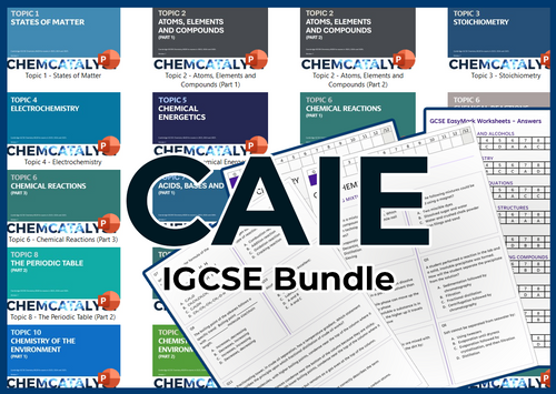 CAIE IGCSE Complete Bundle (0620) | chemcatalyst