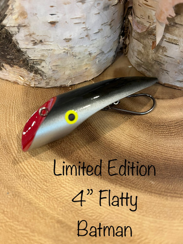 Limited Edition Batman Flatty | Fishinator Lures