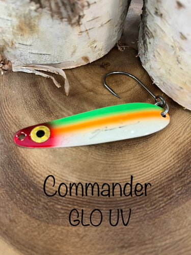 Commander GLO UV 3.25” Spoon | Fishinator Lures