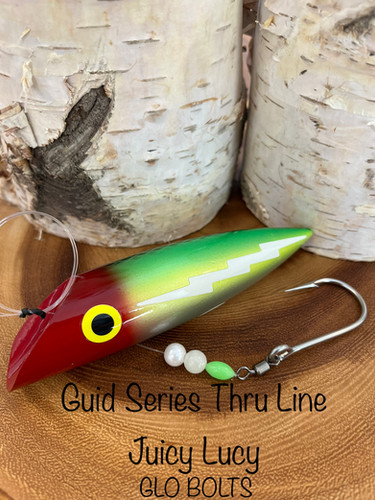 Guide Series Thru Line Juicy Lucy GLO BOLTS | Fishinator Lures
