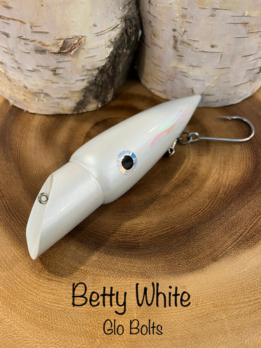 Betty White Cuttlefish GLO Bolts | Fishinator Lures