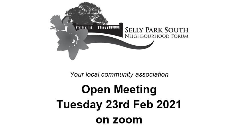 Open Forum Meeting Invite 23rd Feb at 7.30pm