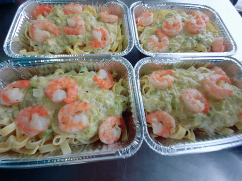 Scampi diabolique met tagliatelle | Tamarillo