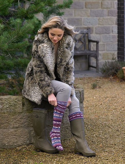 funny feetz sock pattern