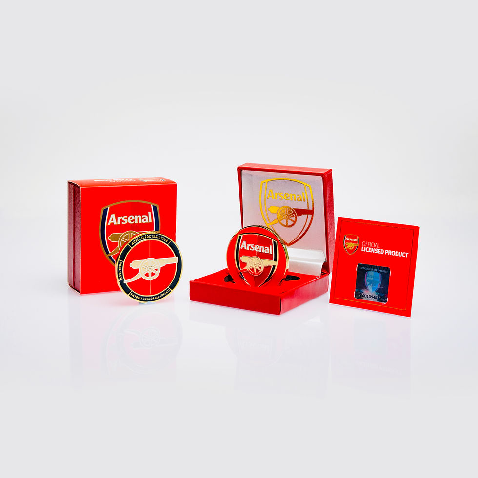 Limited Edition Coins | Zenith Coins l Rangers Gift l Arsenal Gift