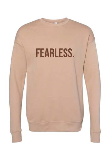 Fearless Crewneck Sweater | CONFIDENCE Apparel