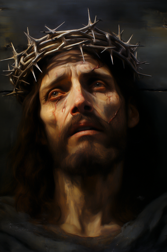 JESUS WITH THORNS SIX | Wonderville Road