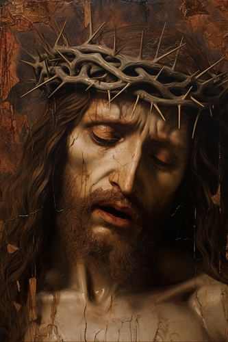 JESUS WITH THORNS TEN | Wonderville Road