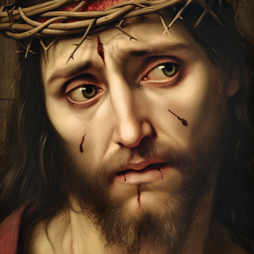 JESUS WITH THORNS THREE | Wonderville Road