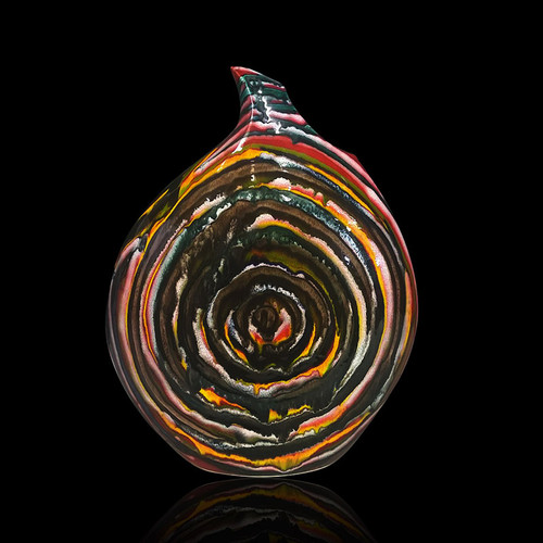 Labyrinth Teardrop 22cm Vase | Anita Harris Pottery