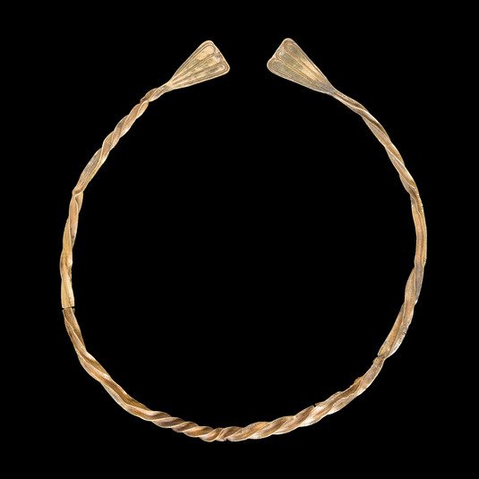 Celtic Iberian Gold Torque