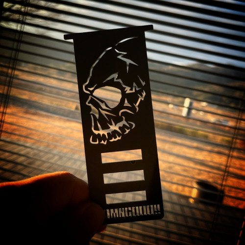 FB NO PLATE BLACK SKULL Ver. | DAMNGOOD!!