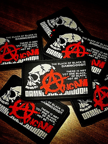 SKULL Patch DAMNGOOD!! x ANCAMVer. 【LARGE】 | DAMNGOOD!!