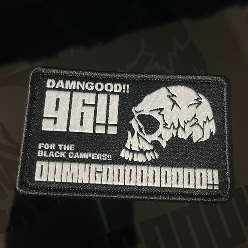 SKULL Patch96 LARGE | DAMNGOOD!!
