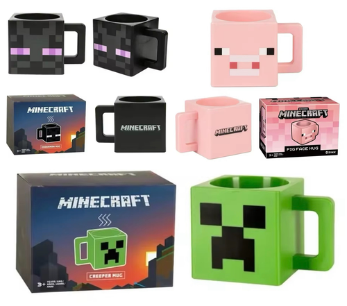 Minecraft 3D 290ml Mugs / Cups | LCM Leisure Ltd