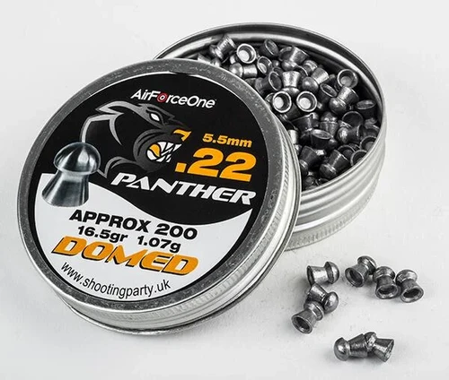 Panther air rifle pellets, Domed, calibre 4.5 .22 | LCM Leisure Ltd