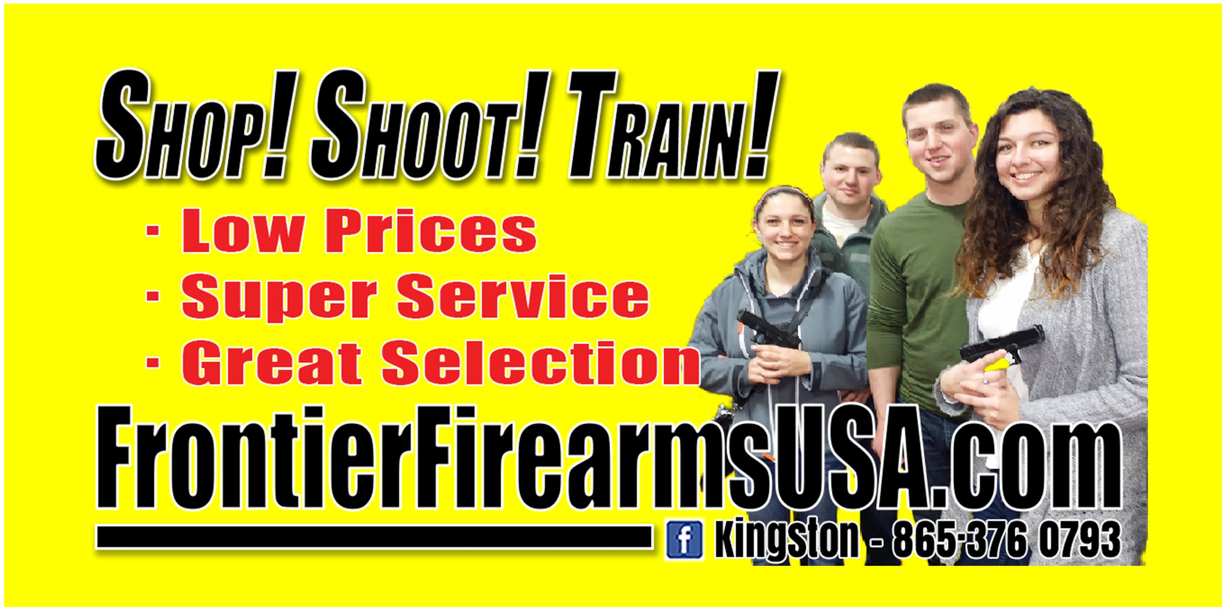 Frontier Firearms USA | Best Prices | Best Training