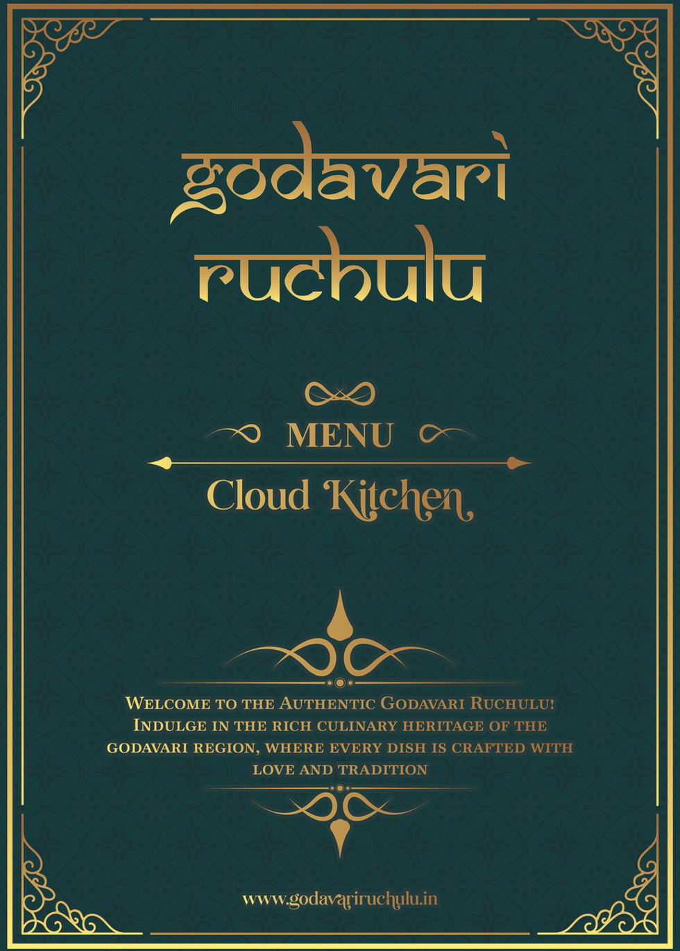 MENU | Godavari Ruchulu