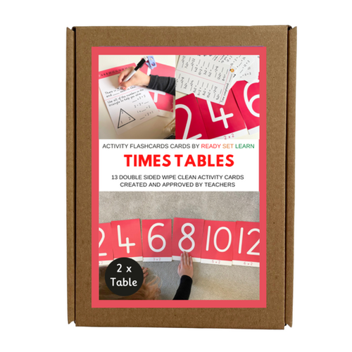 2 Times Table Activity Cards | Ready Set Learn