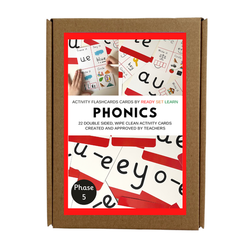 Phase 5 Phonics Activity Cards | Ready Set Learn