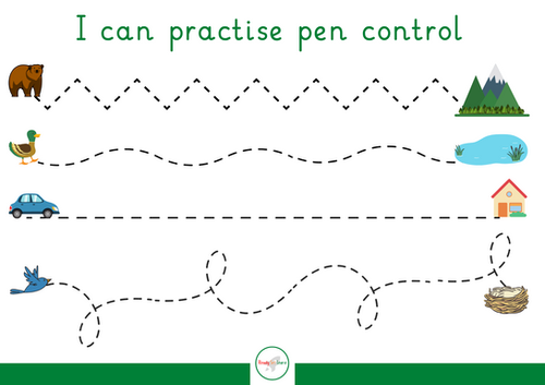 Pen Control Mat | Ready Set Learn