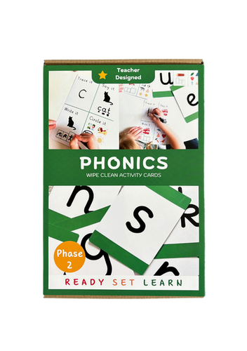 Pack 1 Phonics Activity Cards (Phase 2) | Ready Set Learn