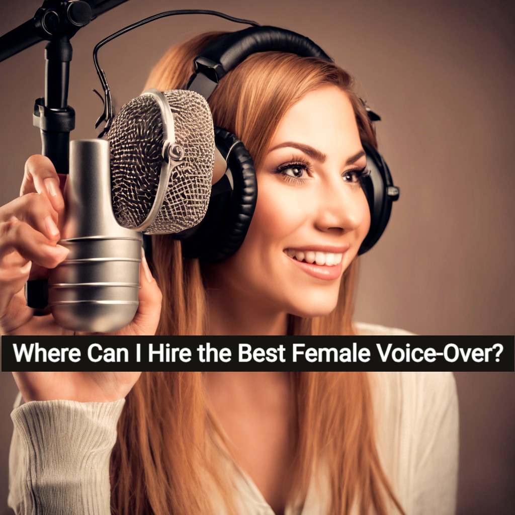 Where Can I Hire the Best Female Voice-Over?