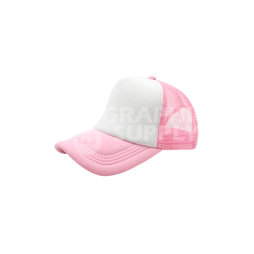 GORRA DE MALLA PARA SUBLIMACIÓN ROSADA | Graphic Supply RD