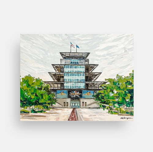 Indy 500 Pagoda Tower Print Stephanie Carignan
