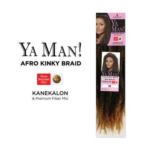Harlem125 Ya Man! Afro Kinky Braid | Expression Beauty