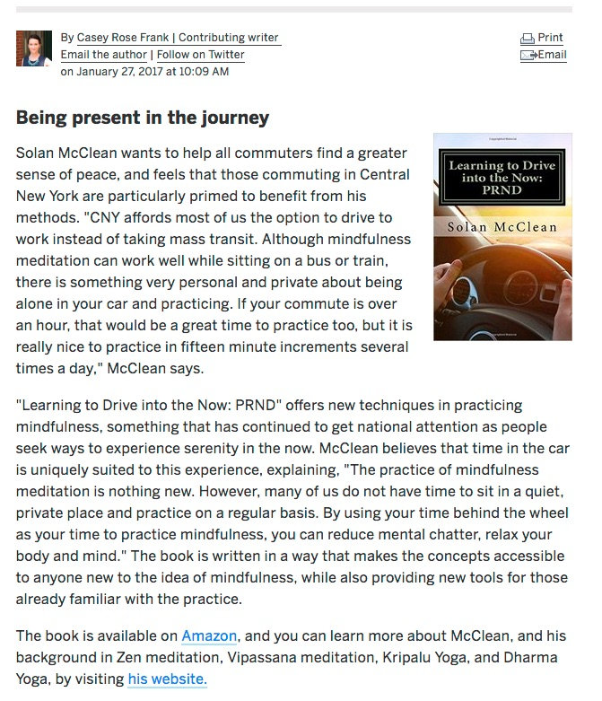 Turning a Tiresome Drive into Something More