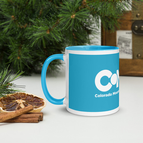 COMBA Blue Mug with Color Inside | COMBA
