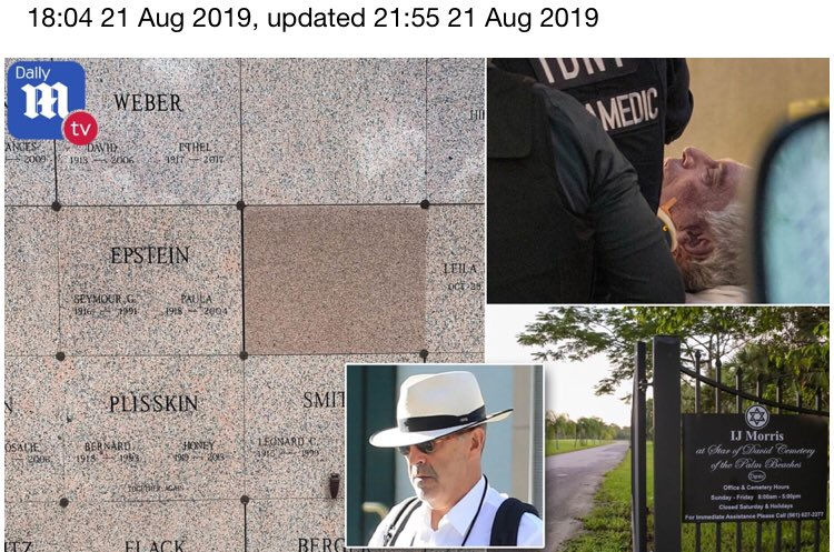 Jeffrey Epstein's Mysterious "Funeral"
