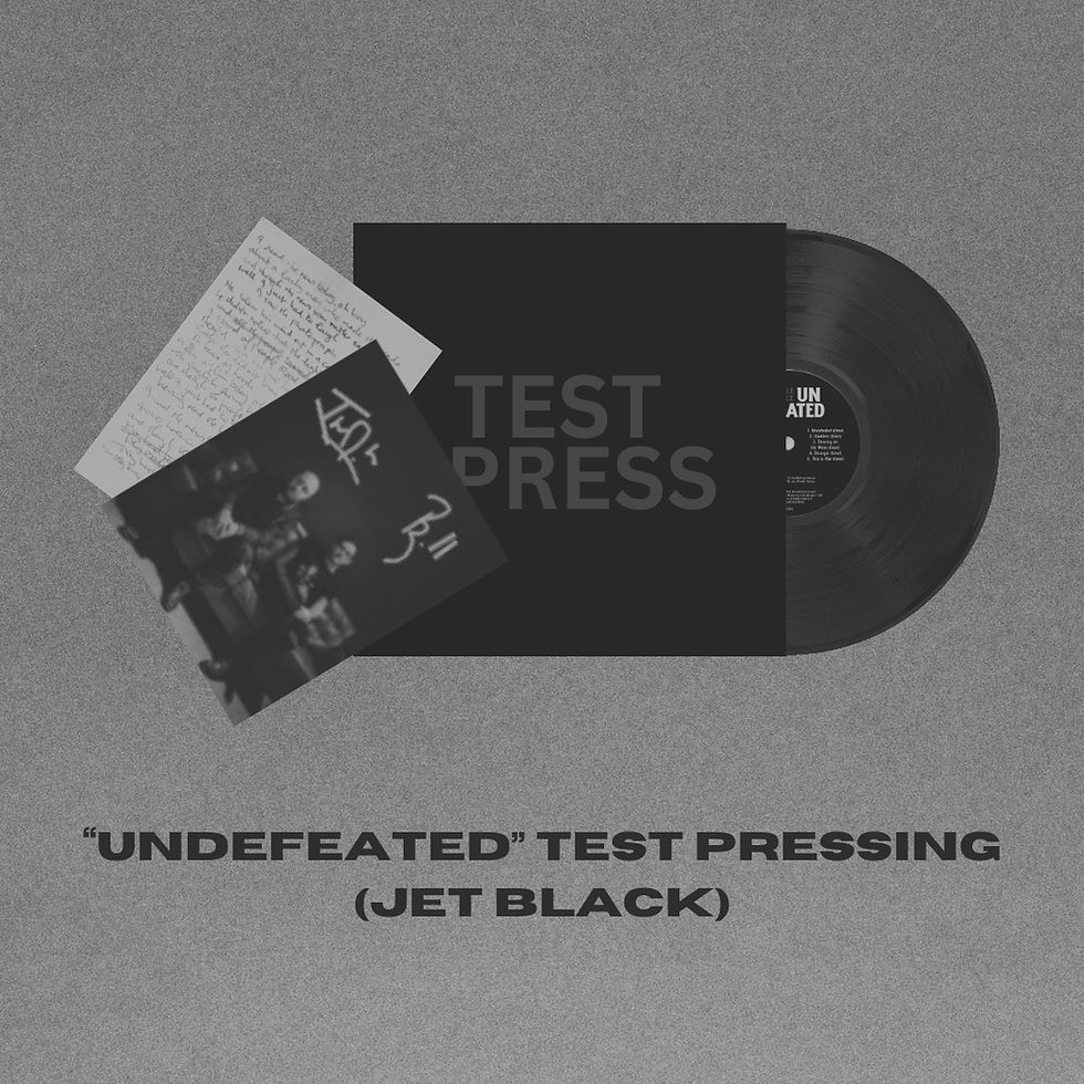 Undefeated: Test Pressing | Double Experience