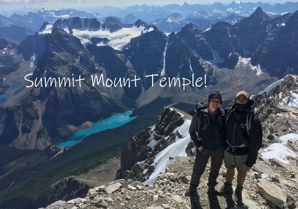 Summit Mount Temple | Lake Louise, AB! | New Age Travel and Services