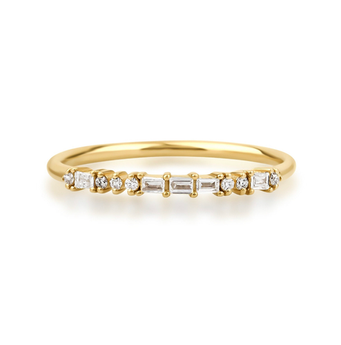 18K Solid Gold Morse Code Ring LOVE | The Karat Store