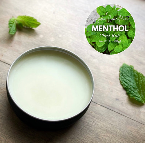 Menthol Chest Rub | Kingdom Come Home