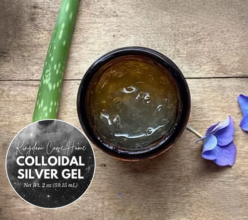 Colloidal Silver Gel 1000ppm | Kingdom Come Home